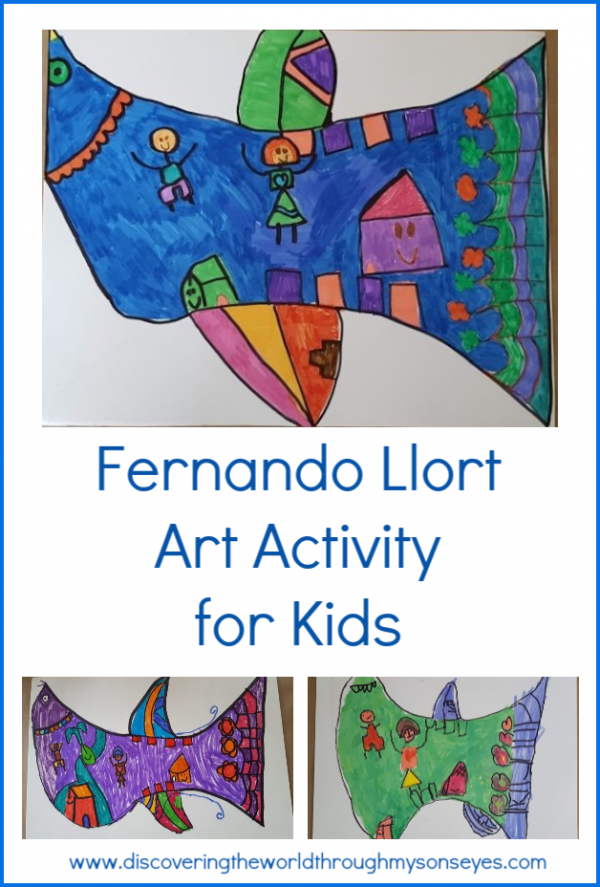 Explore Fernando Llort's Ave Mágica Art for Kids