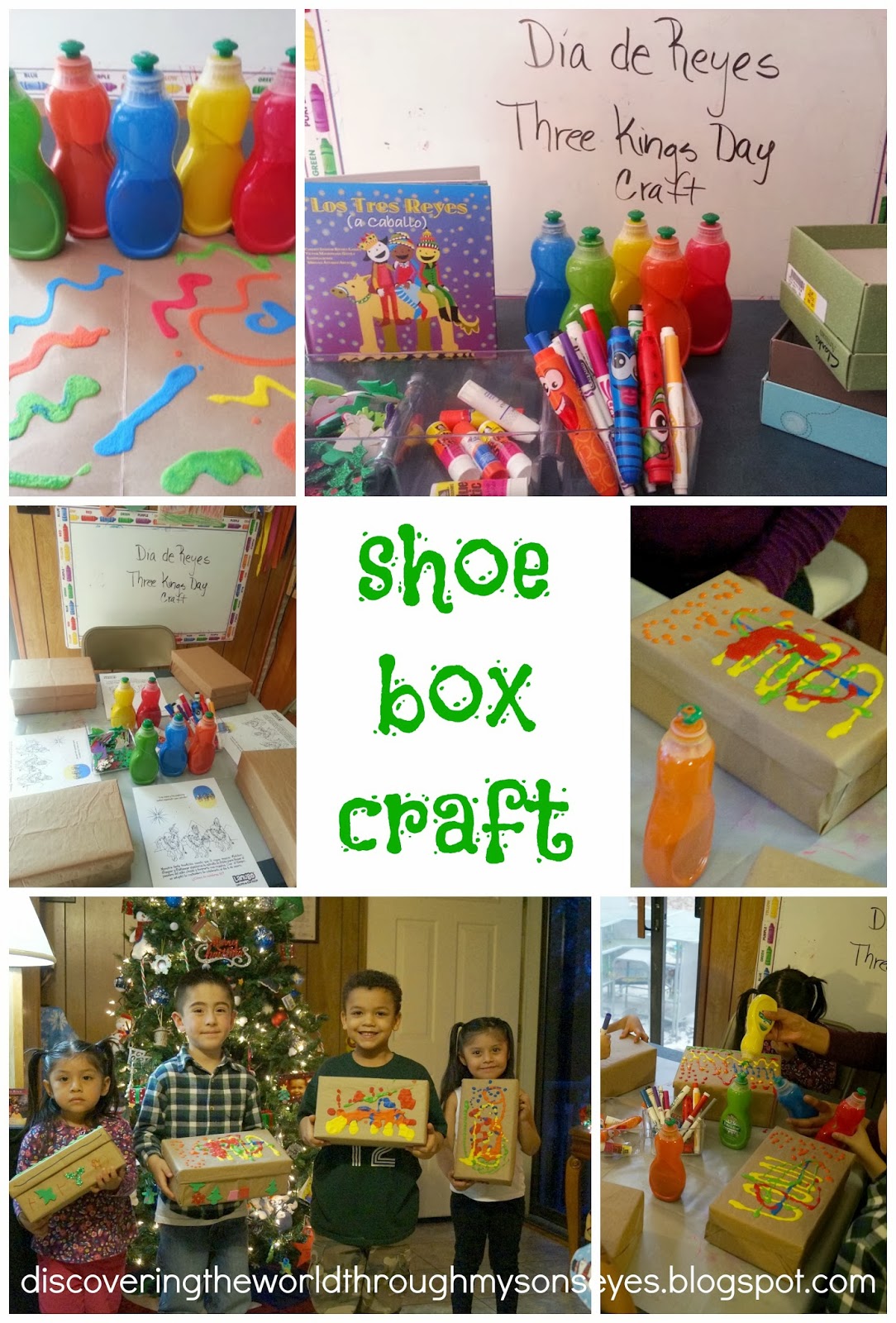 Celebrating Día de Reyes: Decorate a Shoe Box Craft