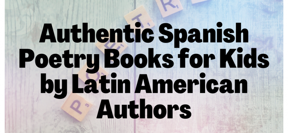 3 Authentic Spanish Poetry Books