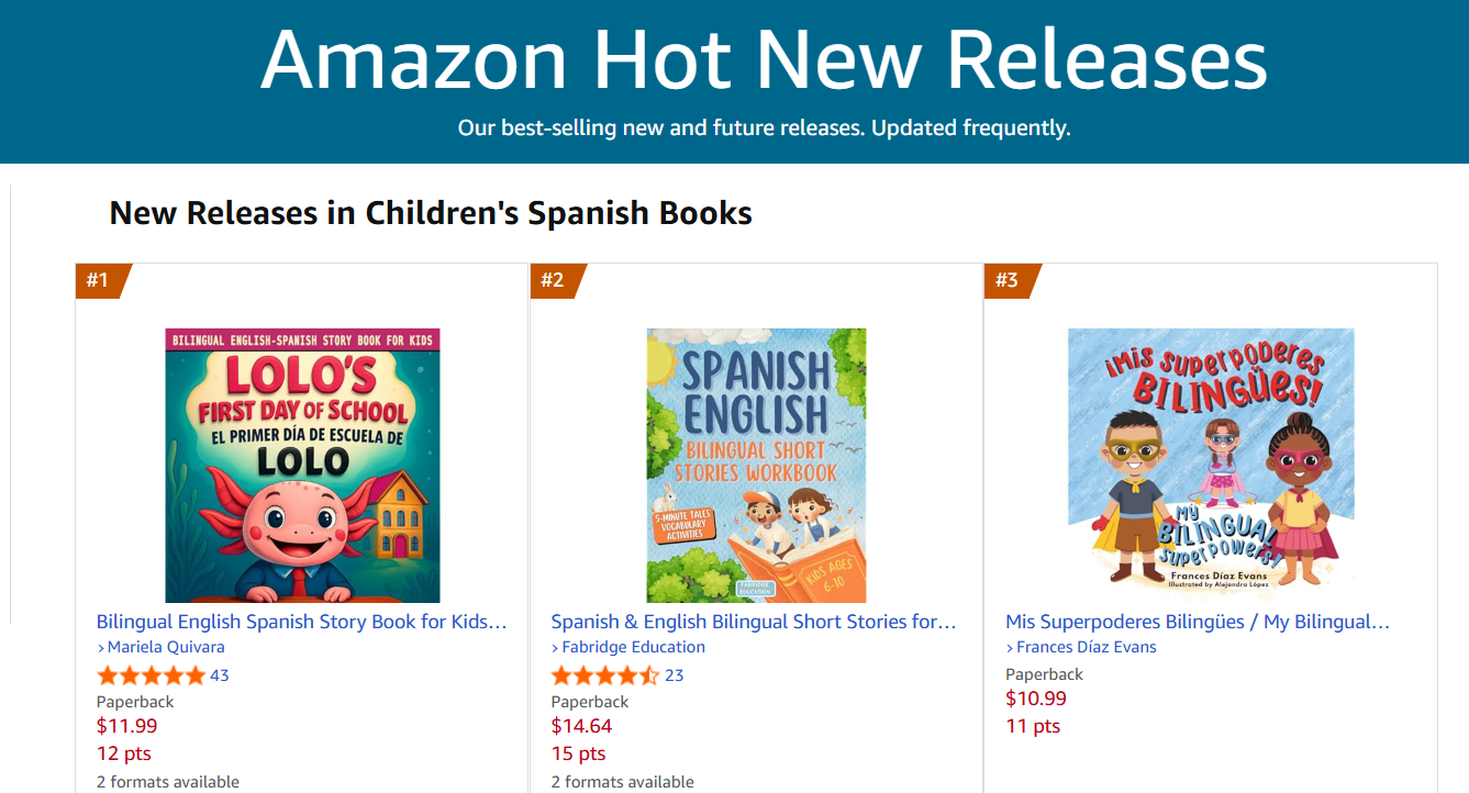 New Bilingual Picture Book: ¡Mis Superpoderes Bilingües! My Bilingual ...